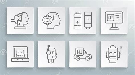 Set Line Creating Robot Humanoid Robot Autonomous Smart Car Battery Software And For