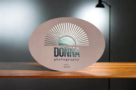 Premium Foil Oval Marketing Card Printing Same Day Printing