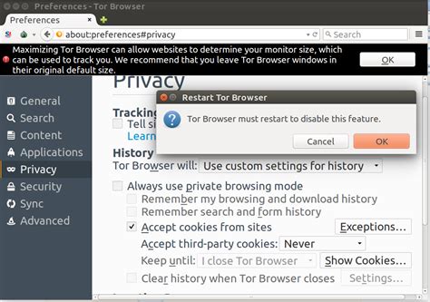 Can I Save Tor Cookies For A Later Use Tor Stack Exchange