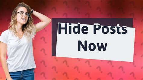 How Do I Hide All My Posts On Facebook YouTube