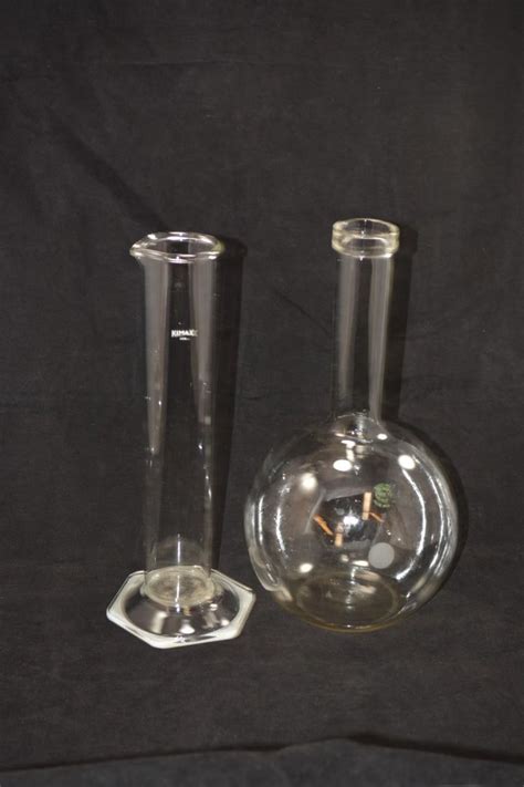 Set Of Pyrex Lab Beakers 12