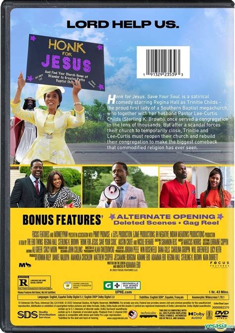 Yesasia 為耶穌鳴喇叭﹐拯救你的靈魂 2022 Dvd 收藏版 美國版 Dvd 維珍娜凱露 Sterling