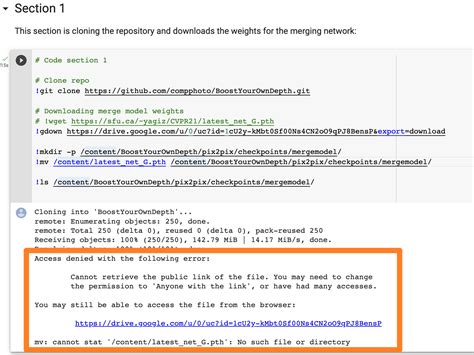 Fix Access Denied Error On Colab When Download Latestnetgpth By