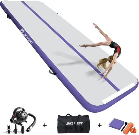 Aksport Gymnastics Air Mat Tumble Track Tumbling Mat Inflatable Floor