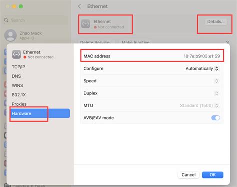 How To Get Mac Address Mac User En