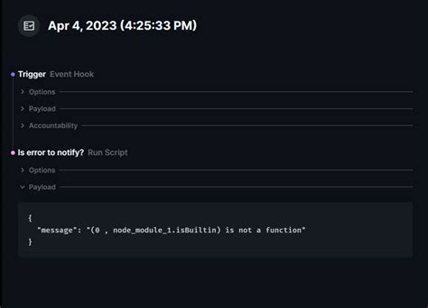 Flows Run Script Breaks With Axios Module Allowed Issue