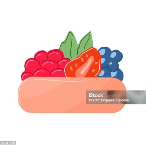 화이트 플레이트에 라즈베리와 딸기 블루베리를 곁들인 케이크 0명에 대한 스톡 벡터 아트 및 기타 이미지 0명 건강한 생활