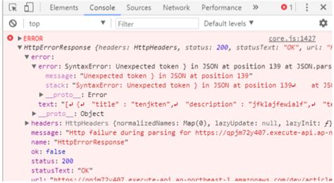 Unexpected Token O In Json At Position 1 Troubleshooting Guide And