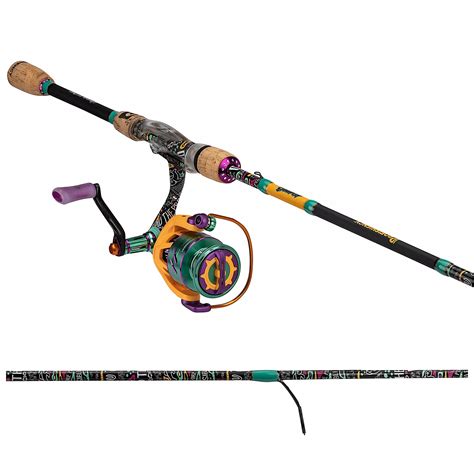 Profishiency Krazy 3 Spinning 7 Ft Rod And Reel Combo Academy