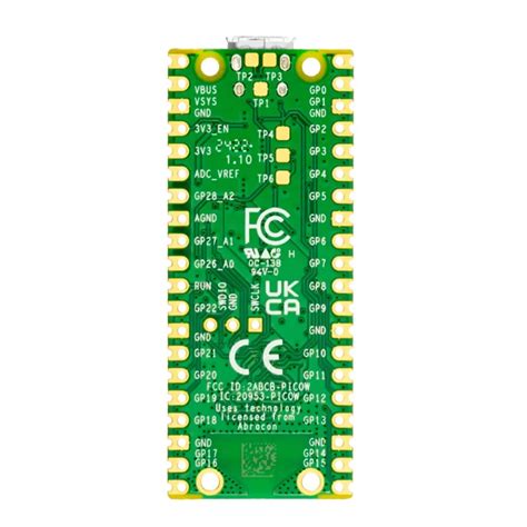 Raspberry Pi Pico W With Onboard Wifi Otronic