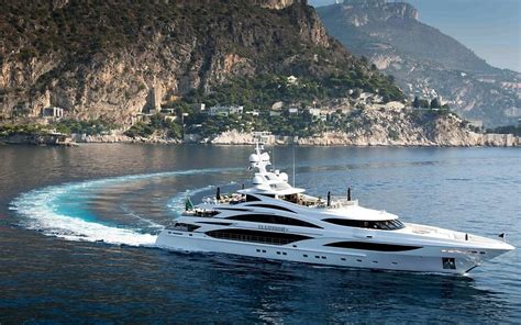 Ship White Yacht Luxury Yacht Sea Mountains HD Wallpaper Peakpx