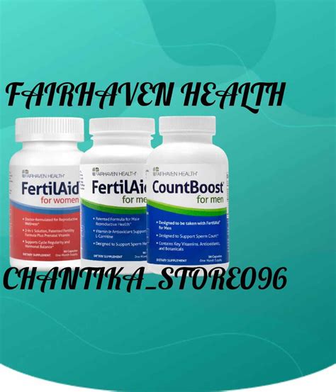Fairhaven Health Fertilaid For Women Fertilaid For Men Countboost