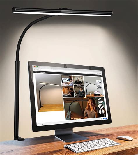 Schreibtischlampe Led Dimmbar Schreibtisch Lampe Klemmbar Augenschutz