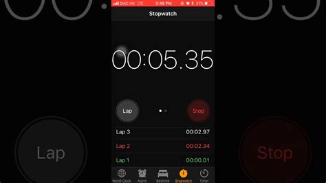 Github Tobilastik Iphone Stopwatch Clone A Stopwatch App Built With