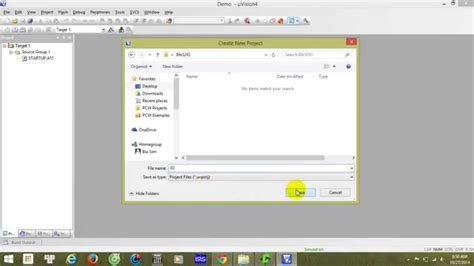 8051 Cơ Bản Tạo Project Vơi Keil Uvision4 Youtube
