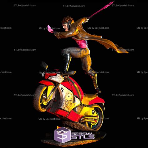 Gambit Motor X Men 3d Printing Models Specialstl