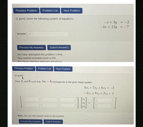 Solved Previous Problem Problem List Next Problem 1 Point