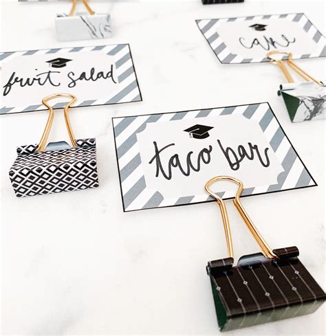 Graduation Party Food Labels Graduation Party Foods Graduation Party