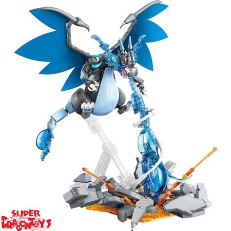 Keeppley Pokemon [mega Charizard X] Building Block Set
