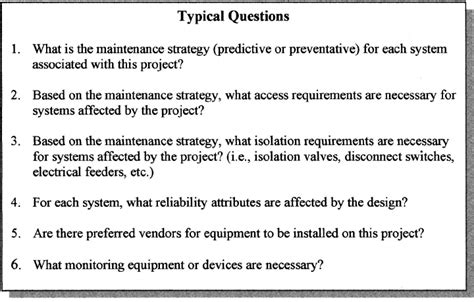 Reliability And Maintainability Worksheet Download Scientific Diagram