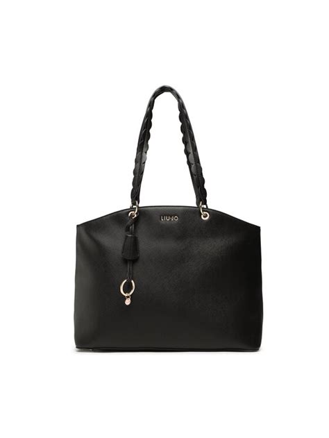 Liu Jo Handtasche Ecs L Tote AA3003 E0087 Schwarz Modivo De