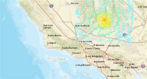 Sciency Thoughts Magnitude 64 Earthquake In Kern County California