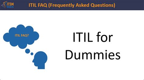 Itil For Dummies Pdf Itsm Docs Itsm Documents And Templates