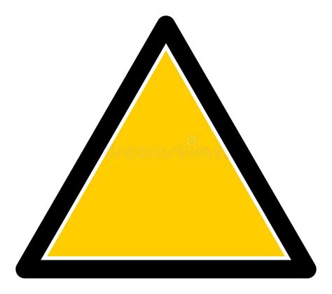 Dot Danger Triangle Template Collage Icon Of Rainbow Circles Stock Vector Illustration Of