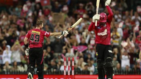 Bbl Live Streaming In India Watch Perth Scorchers Vs Sydney Sixers