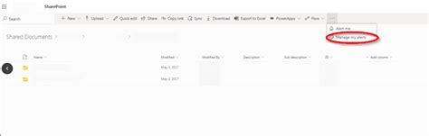 How To View Delete Or Manage Sharepoint Alerts 2025