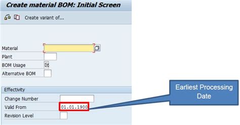 Bom Configuration Bom Modification Parameters Sap Community