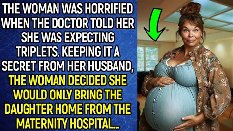 The Woman Was Horrified When The Doctor Told Her She Was Expecting Triplets Keeping It A Secret