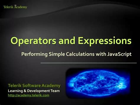 Ppt Operators And Expressions Powerpoint Presentation Free Download Id3871015