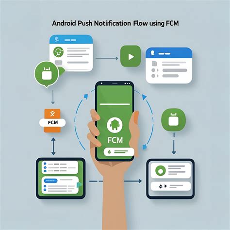 Android Push Notification Flow Using Fcm By Abhinay G Jun 2025