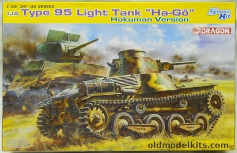 Dragon 1 35 Type 95 Light Tank Ha Go Hokuman Version Imperial