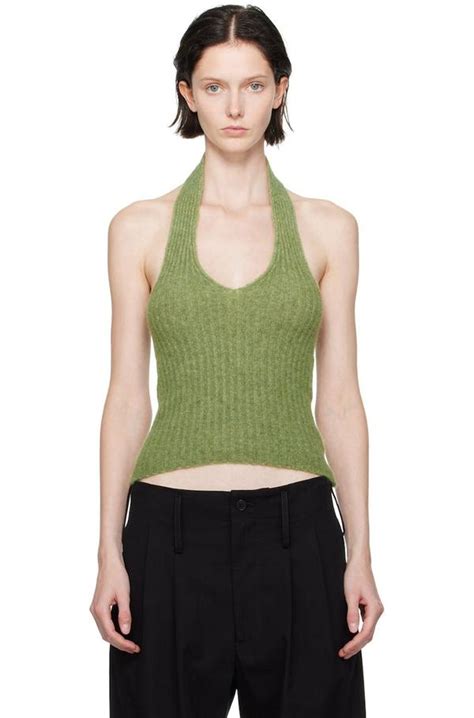 Paloma Wool Green Ploraire Tank Top Light Khaki Garmentory