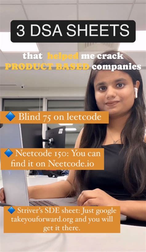 top 3 dsa sheets for product based companies disha jindgar posted on the topic linkedin