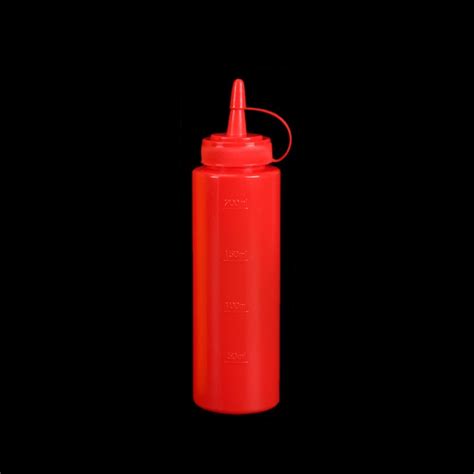 240ml480ml Kitchen Plastic Squeeze Bottles Condiment Dispenser Ketchup