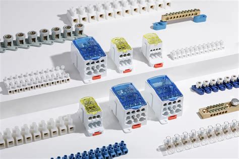 Brass Spring Terminal Clip Push In Connector For Distribution Boxes