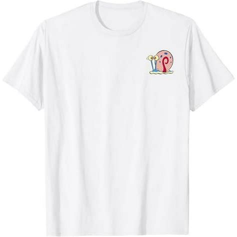Spongebob Squarepants Gary Pop Art Snail Pocket T Shirt