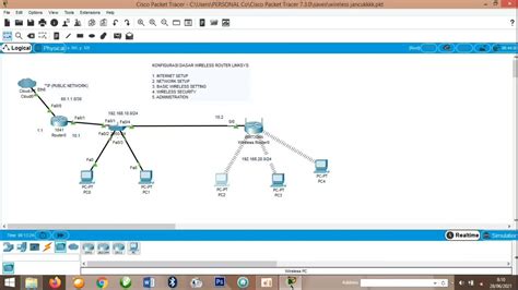 Cara Konfigurasi Wireless Router Pada Cisco Packet Tracer Dunia Digital Images
