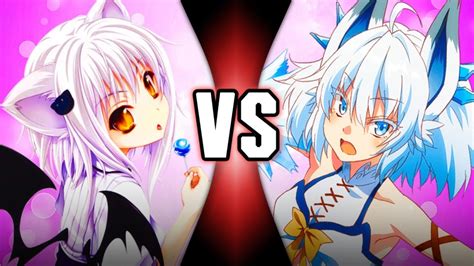 Pawmaiden • Koneko Toujou Vs Setsuna Versus Trailer Youtube