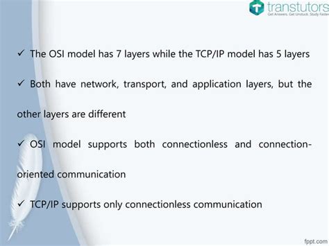 tcp ip model computer science pptx computer networking computing