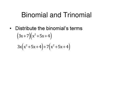 Multiplication Of Polynomials Ppt Download