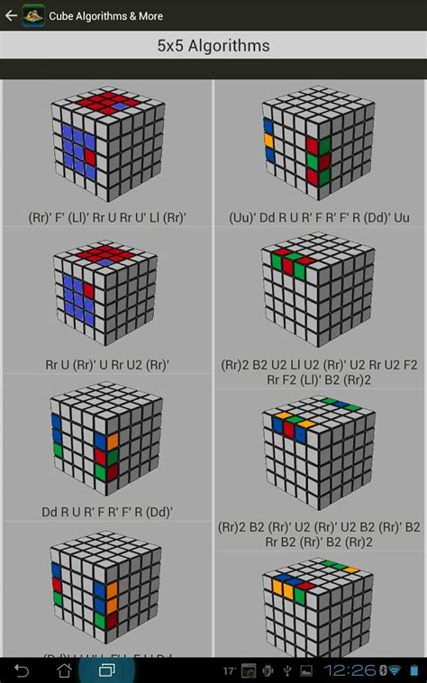 Cubo De Rubik Algoritmos Y Más For Android Apk Download