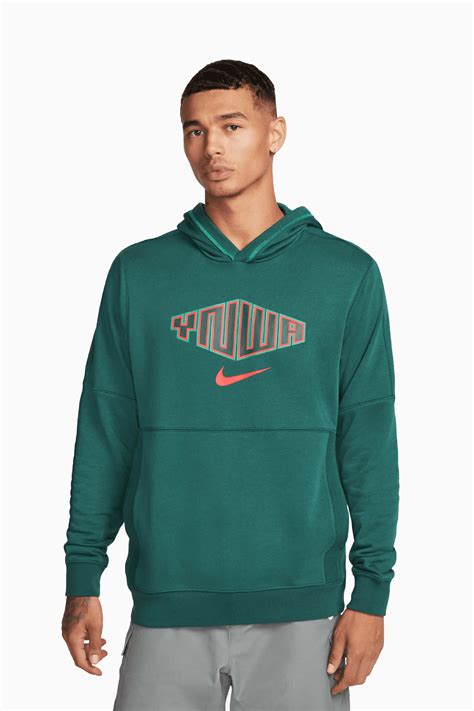 Bluza z kapturem Nike Liverpool FC Zielony Buty piłkarskie sprzęt i akcesoria Sklep