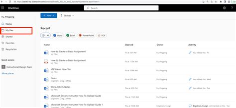 Upload A File To Microsoft Stream OIT Knowledge Base