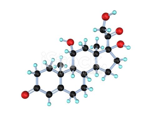 分子皮质醇 库存照片 Freeimages