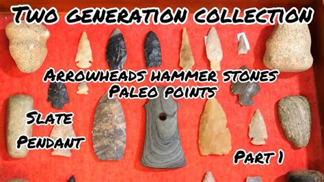 Arrowheads Hammer Stones Rare Pendant Native American Indian Artifacts