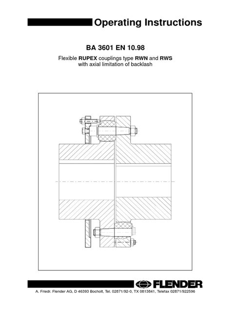 Rupex Coupling Rwn Pdf Nut Hardware Screw